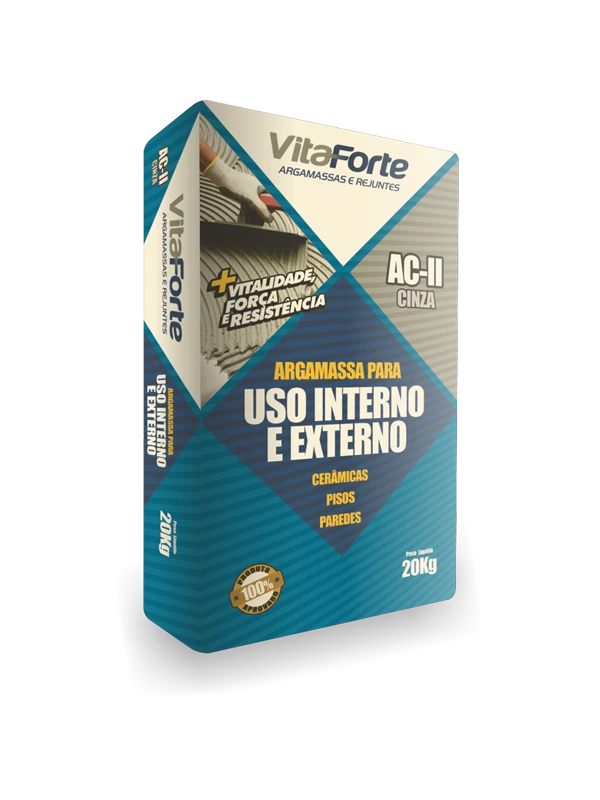 Argamassa Vitaforte Ou Minuano Acii 20kg - MADEMAXI
